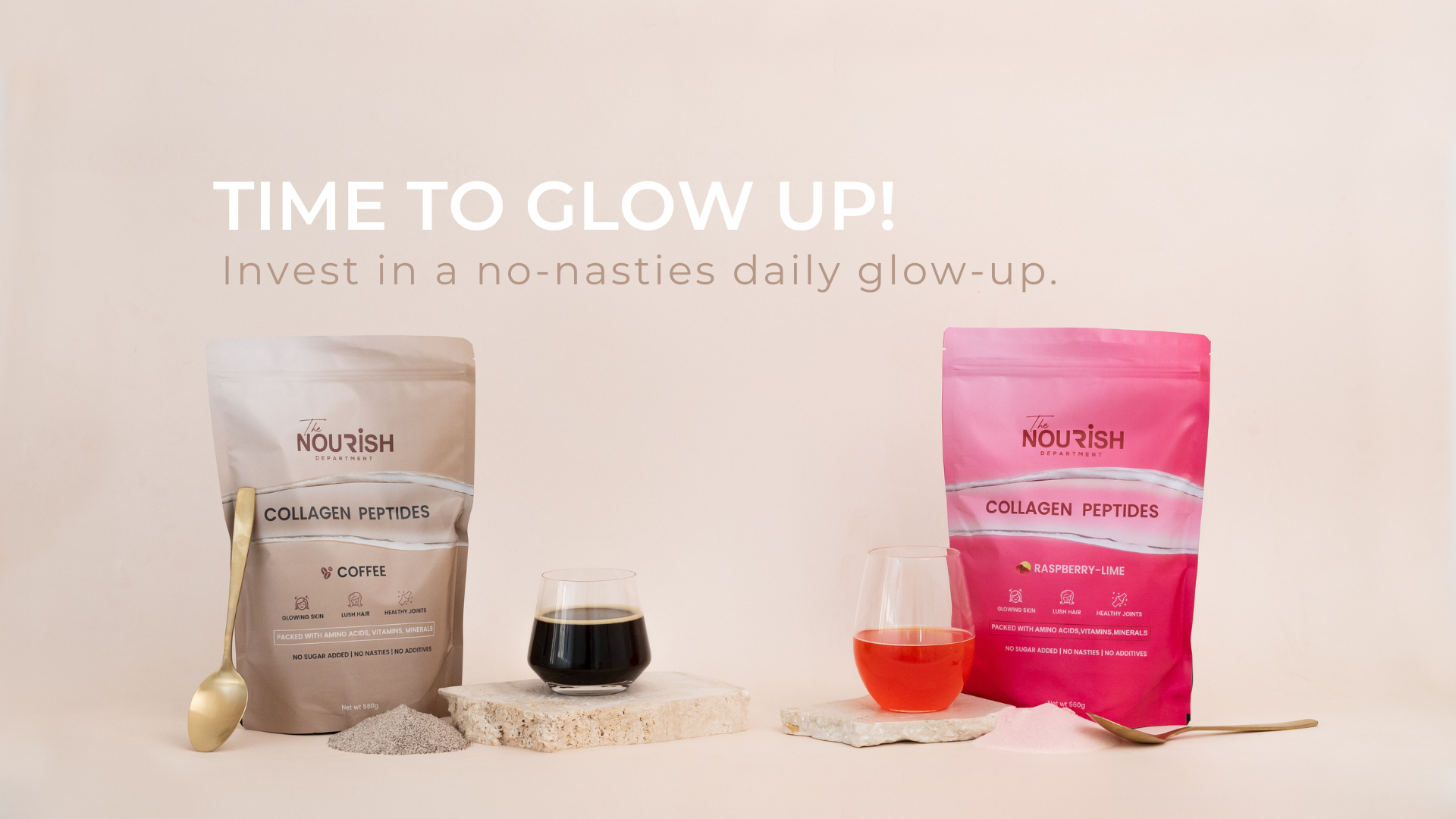 The Nourish Department | Premium Collagen Peptides & Wellness Products