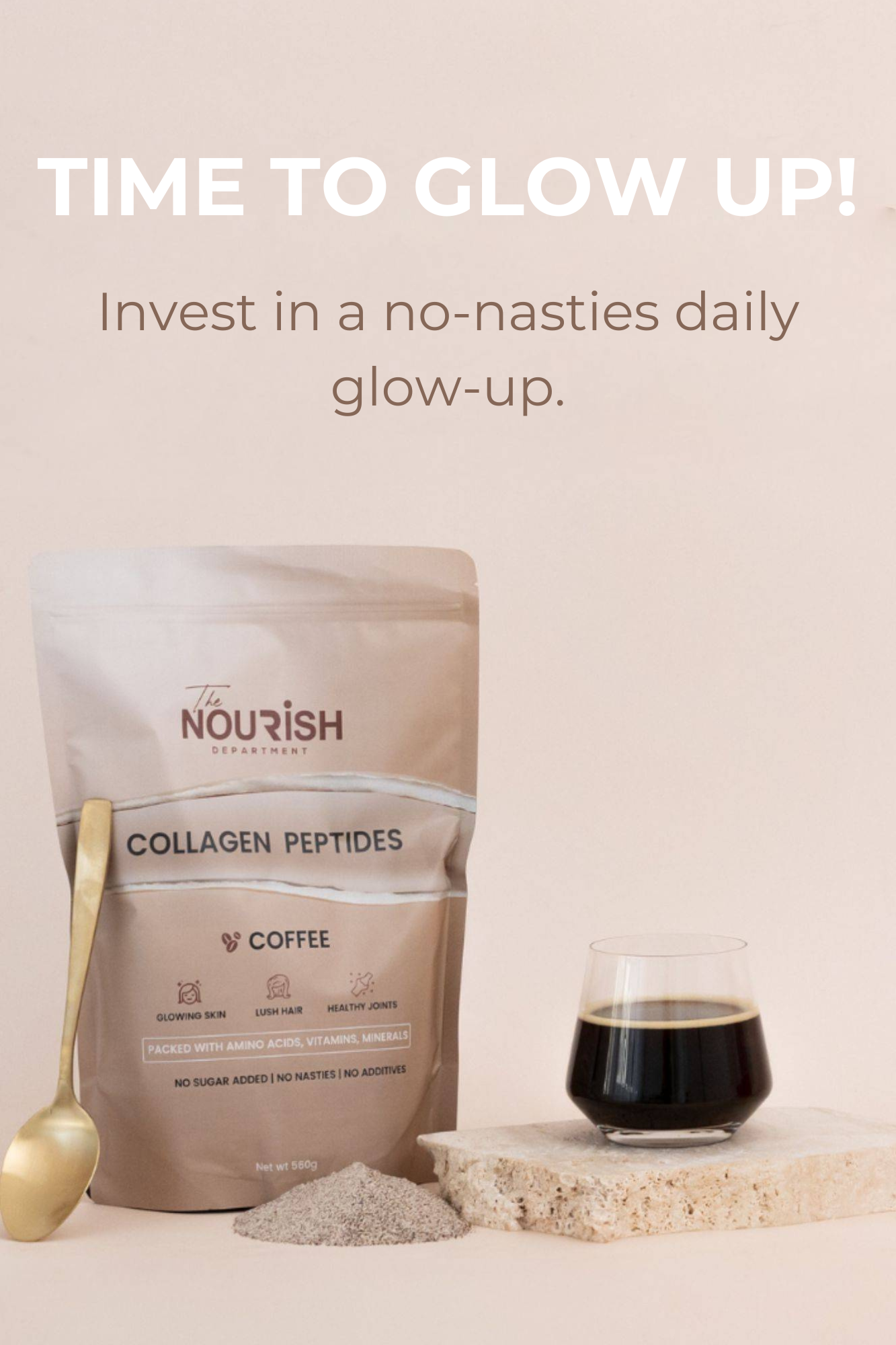 The Nourish Department | Premium Collagen Peptides & Wellness Products